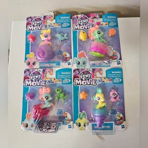 My Little Pony | Toys | My Little Pony The Movie Figures Set Of 4 Nib ...